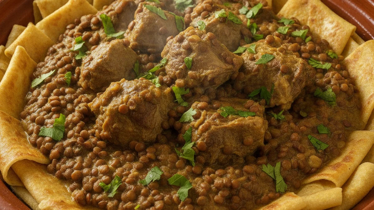 Rfissa : la recette traditionnelle marocaine (et sa version à l'agneau ...